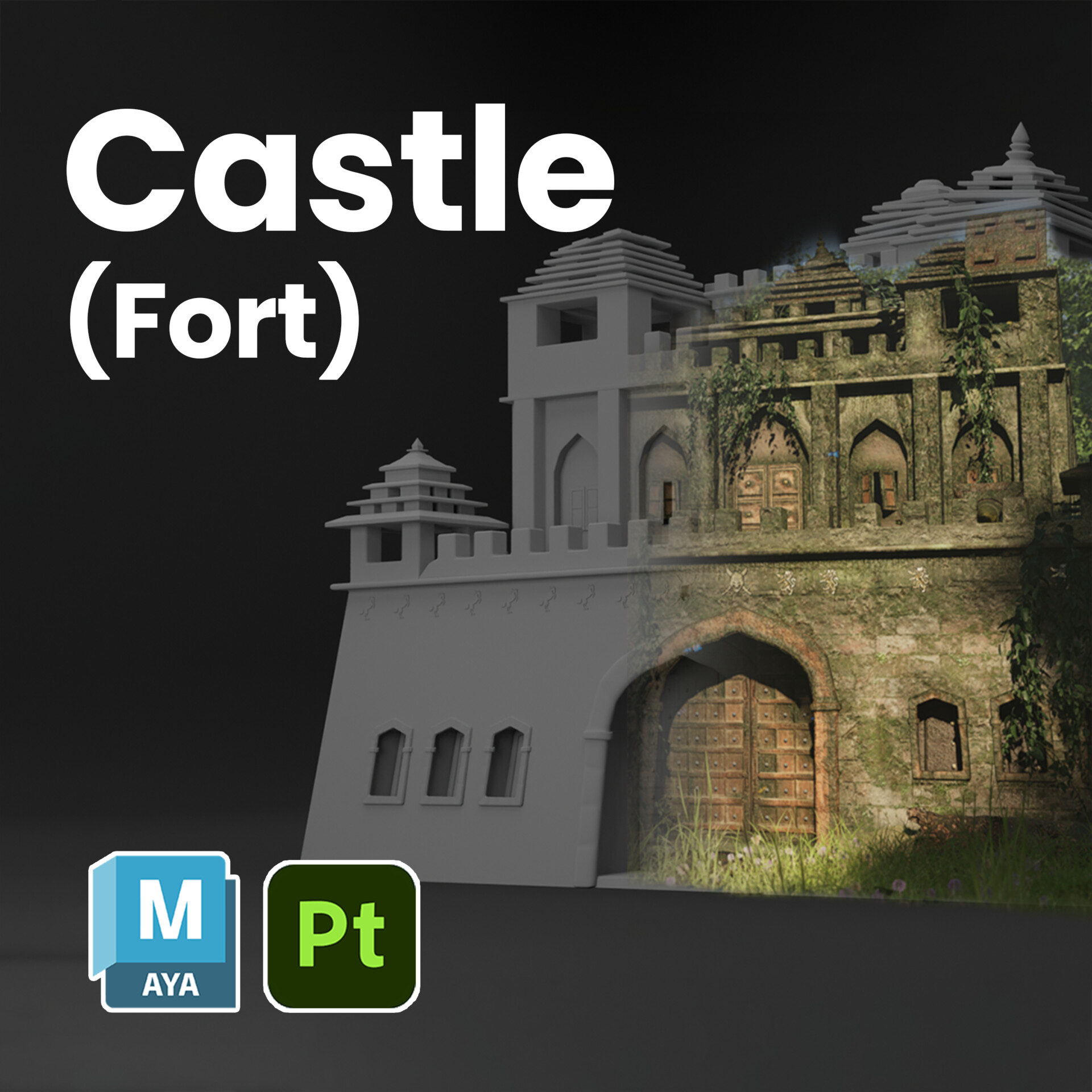 ArtStation - Castle (fort)