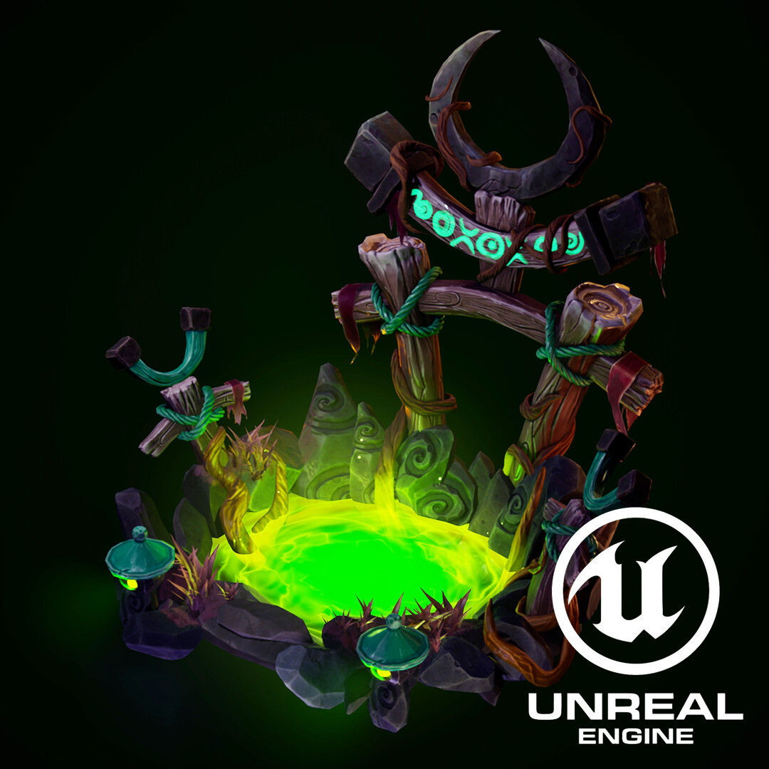 ArtStation - Corrupted Moon Well