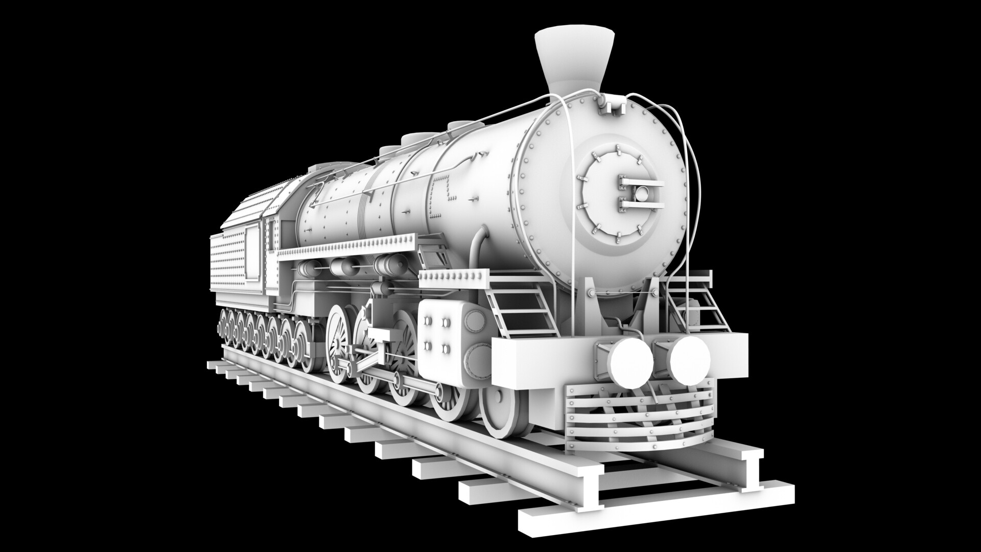 ArtStation - STEAM TRAIN