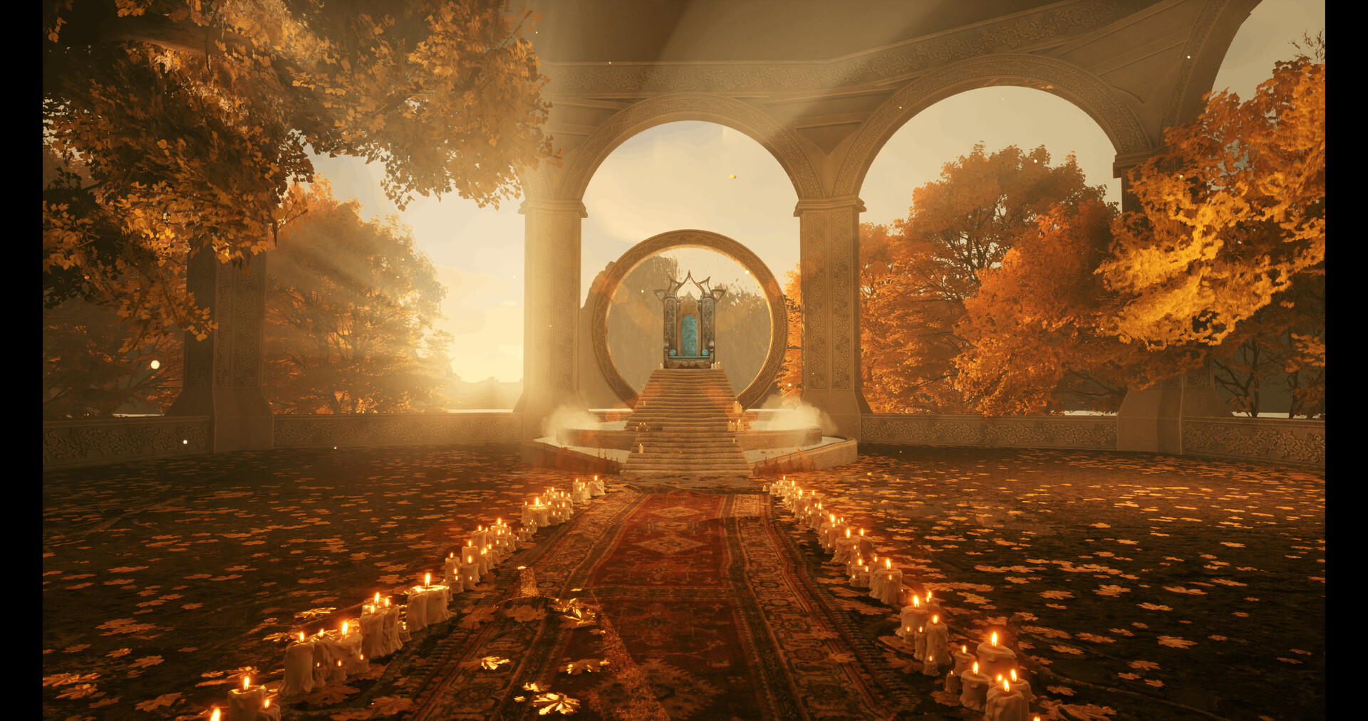 ArtStation - Deva Throne Environment