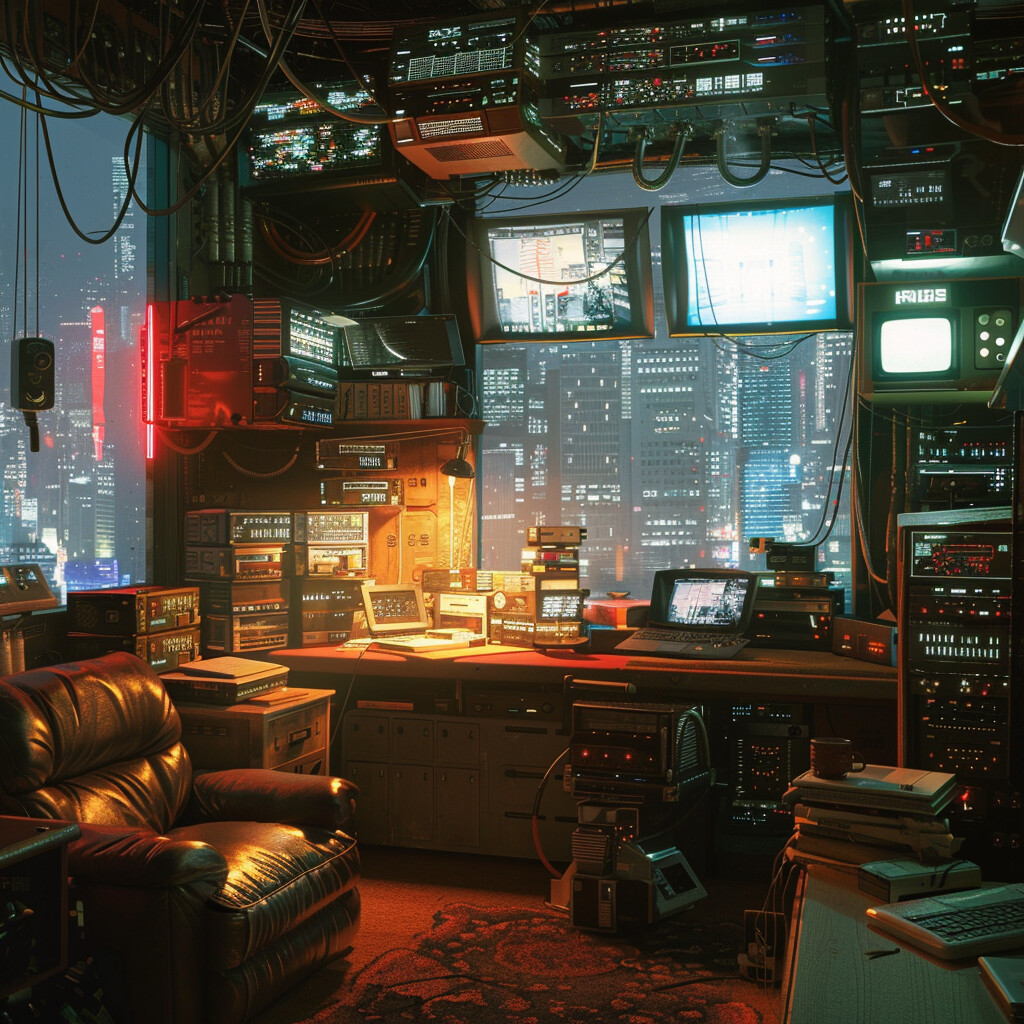 ArtStation - High-Tech Room