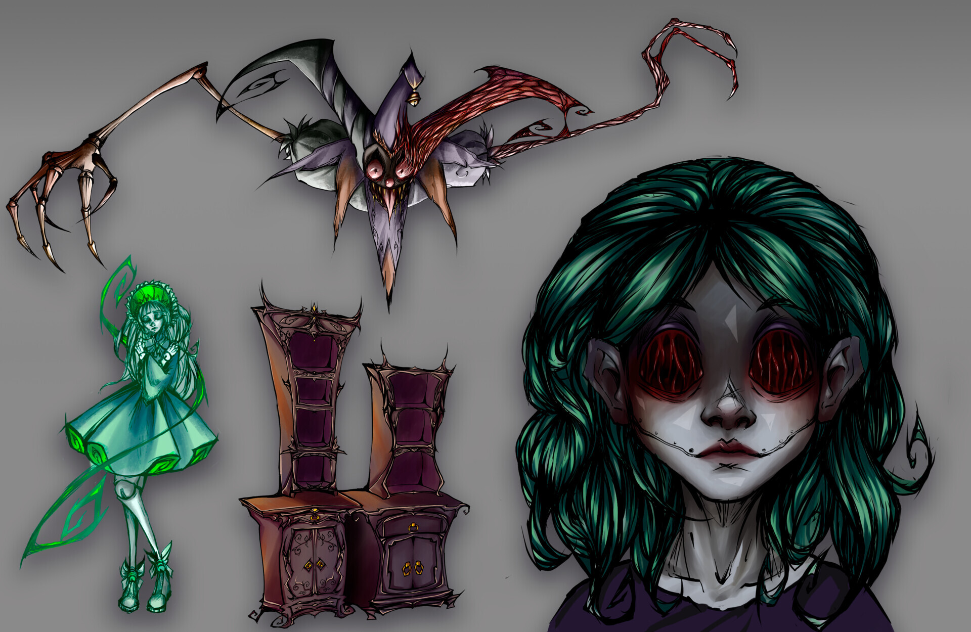 ArtStation - Unity doll game