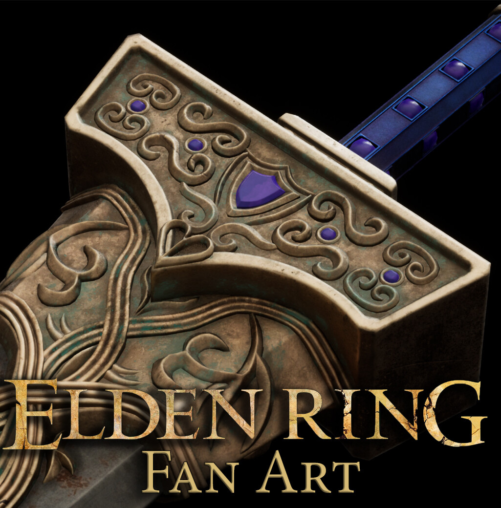 ArtStation - Royal Greatsword | Elden Ring Fan Art