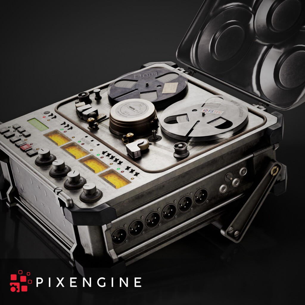 ArtStation - NAGRA DII Recorder