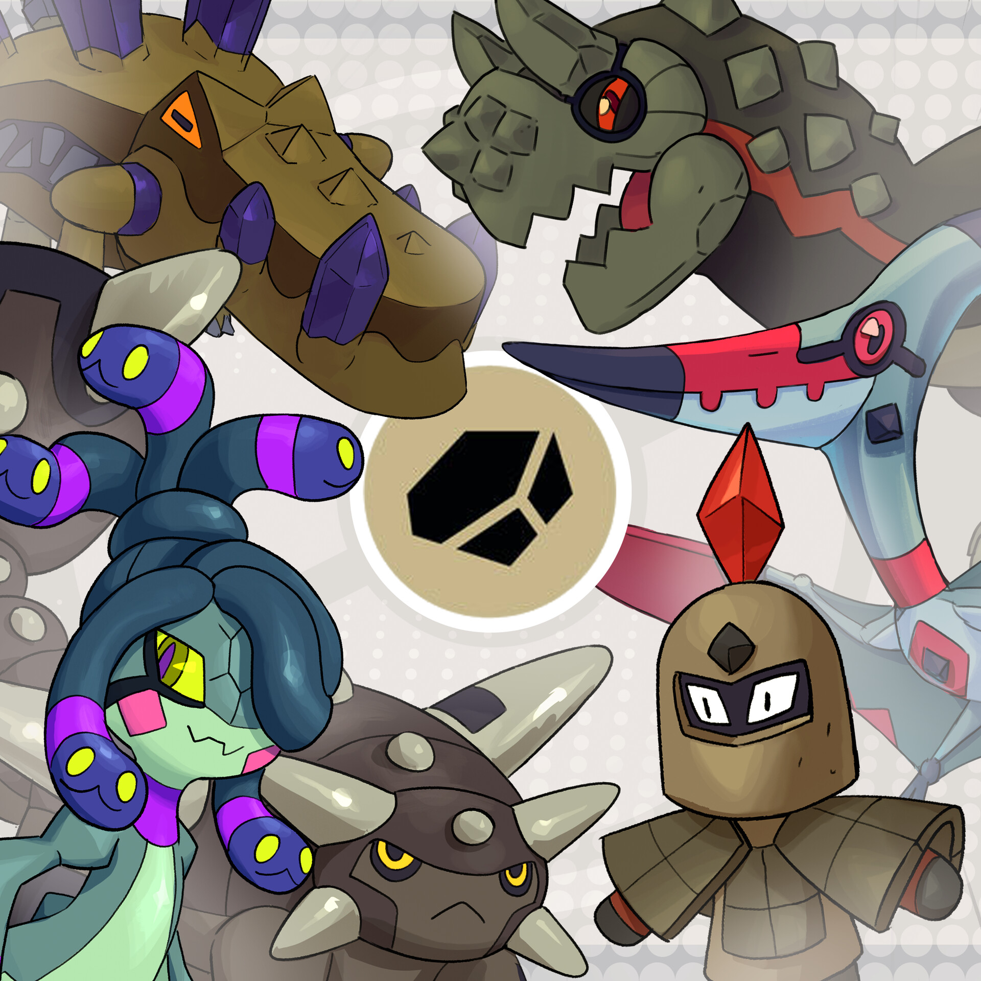 ArtStation - Fakemon Frenzy - Rock