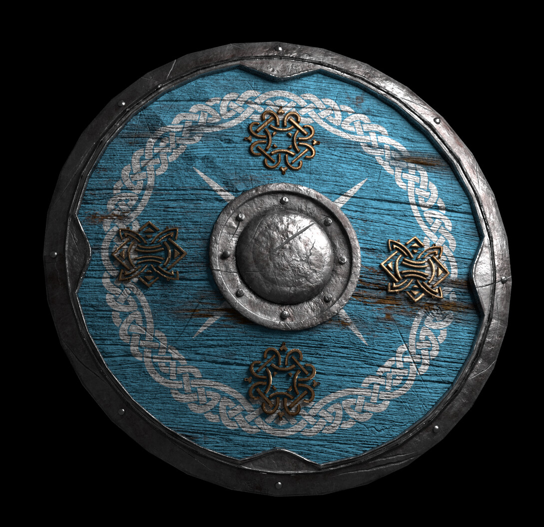 ArtStation - Viking shield