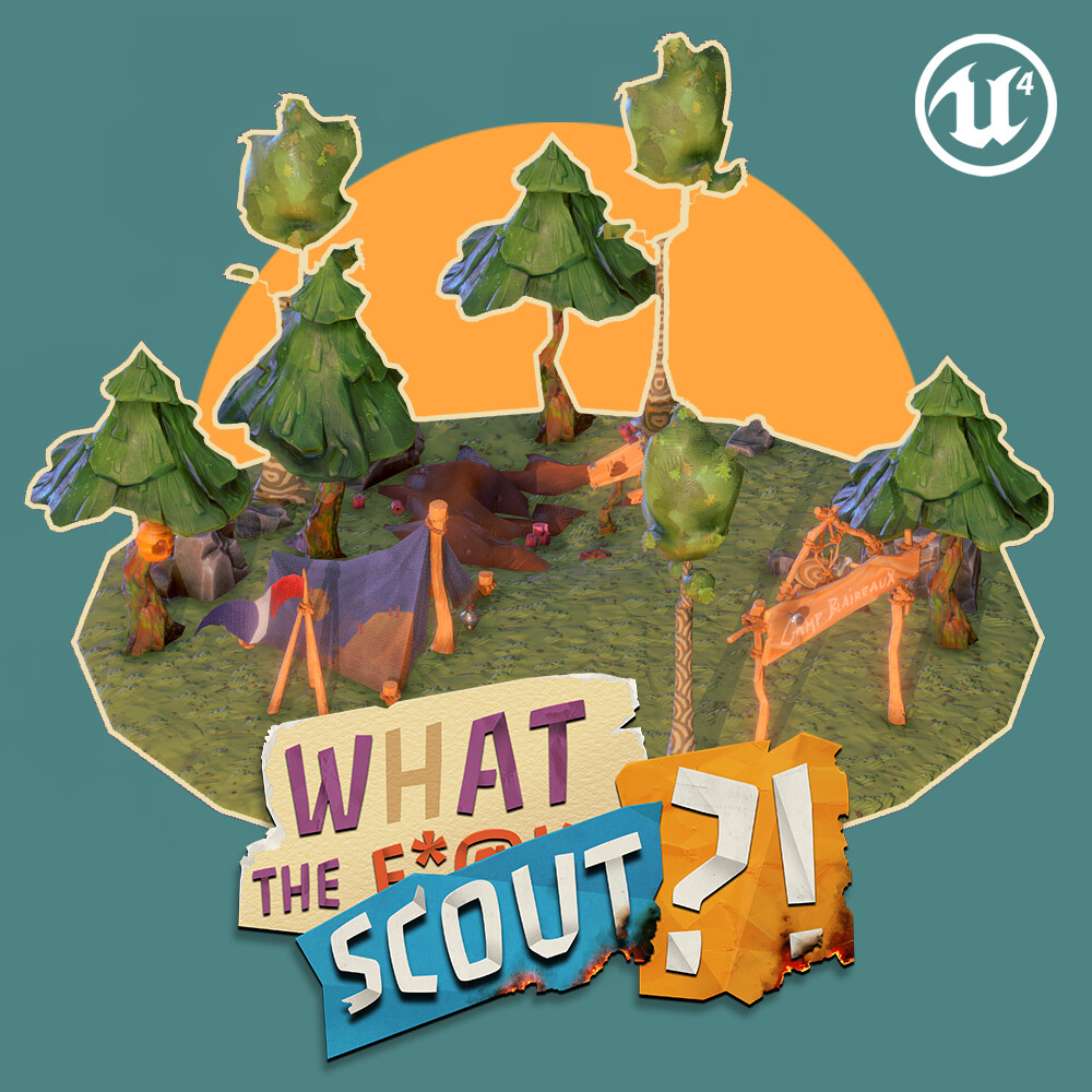 ArtStation - What the scout?! - Assets and materials