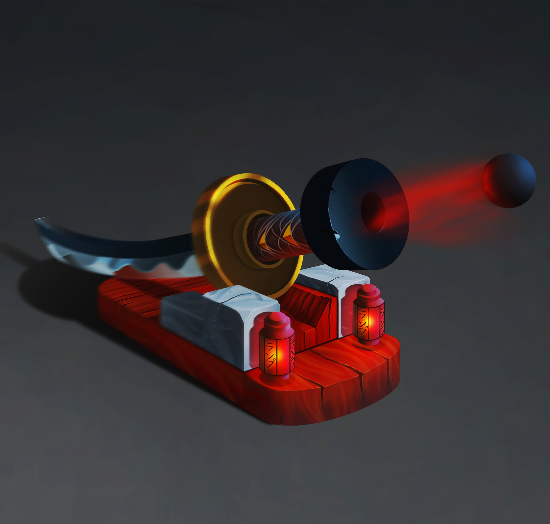 ArtStation - Samurai Cannon