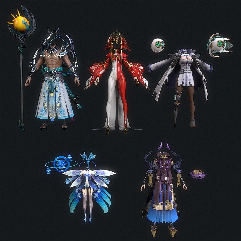 ArtStation - Project Xeno Character 3