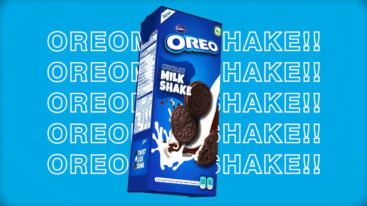 ArtStation - Oreo Milkshake| Concept Product Design