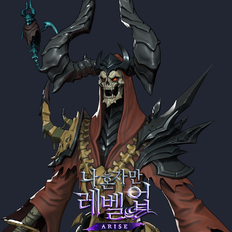 ArtStation - Solo Leveling Metus Boss