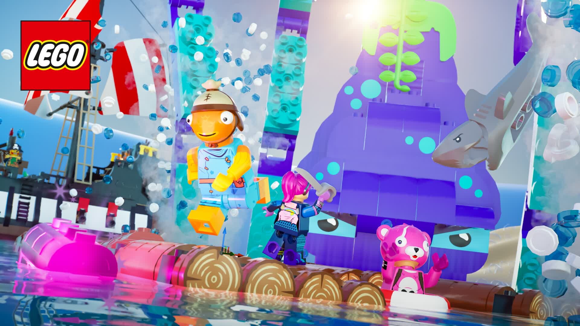 ArtStation - LEGO Raft Survival UI Art