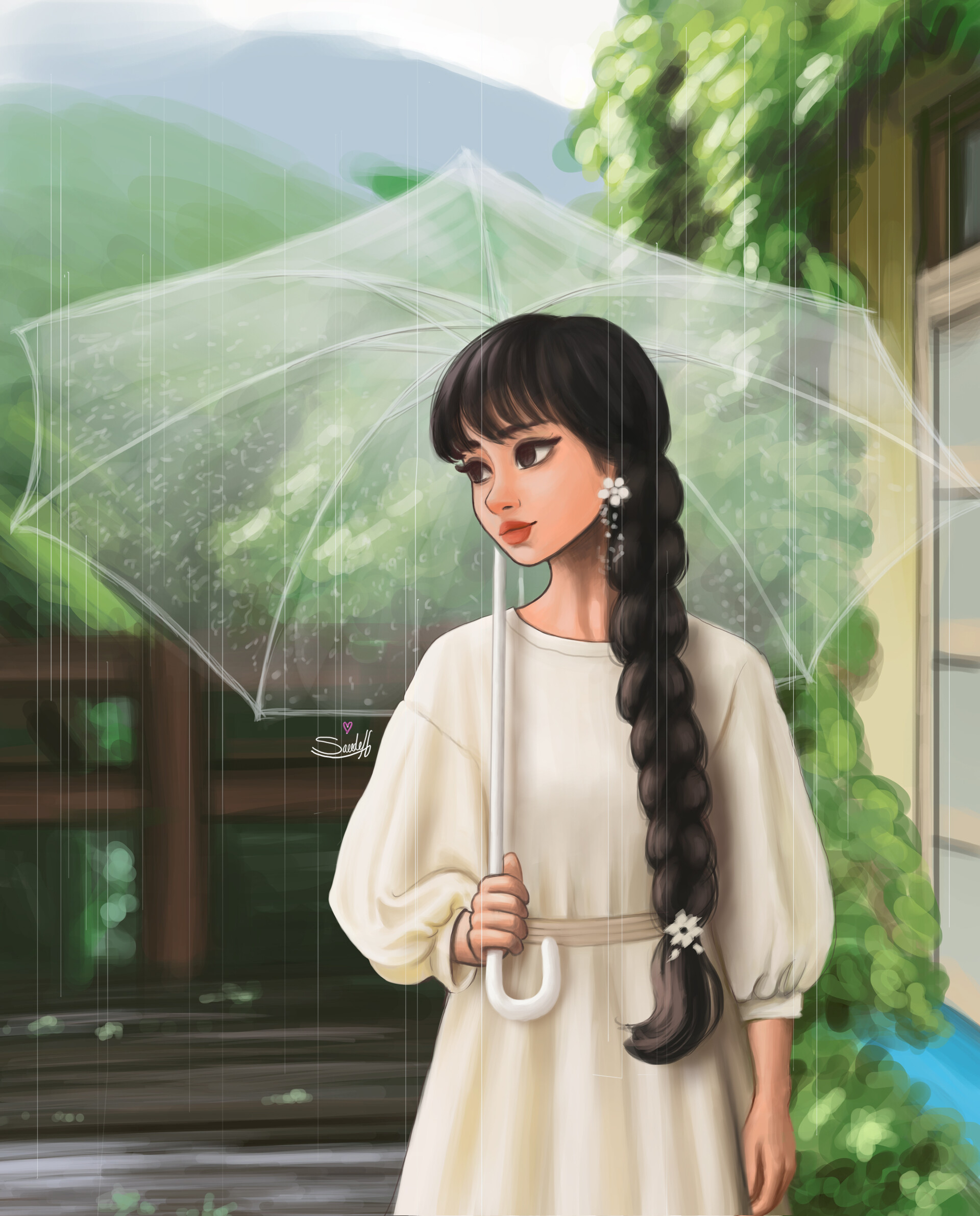 ArtStation - Rain Over Me ! ☔