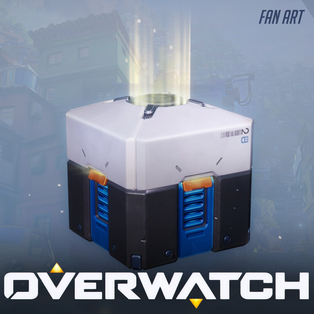 ArtStation - Overwatch - Lootbox VFX Fan Art