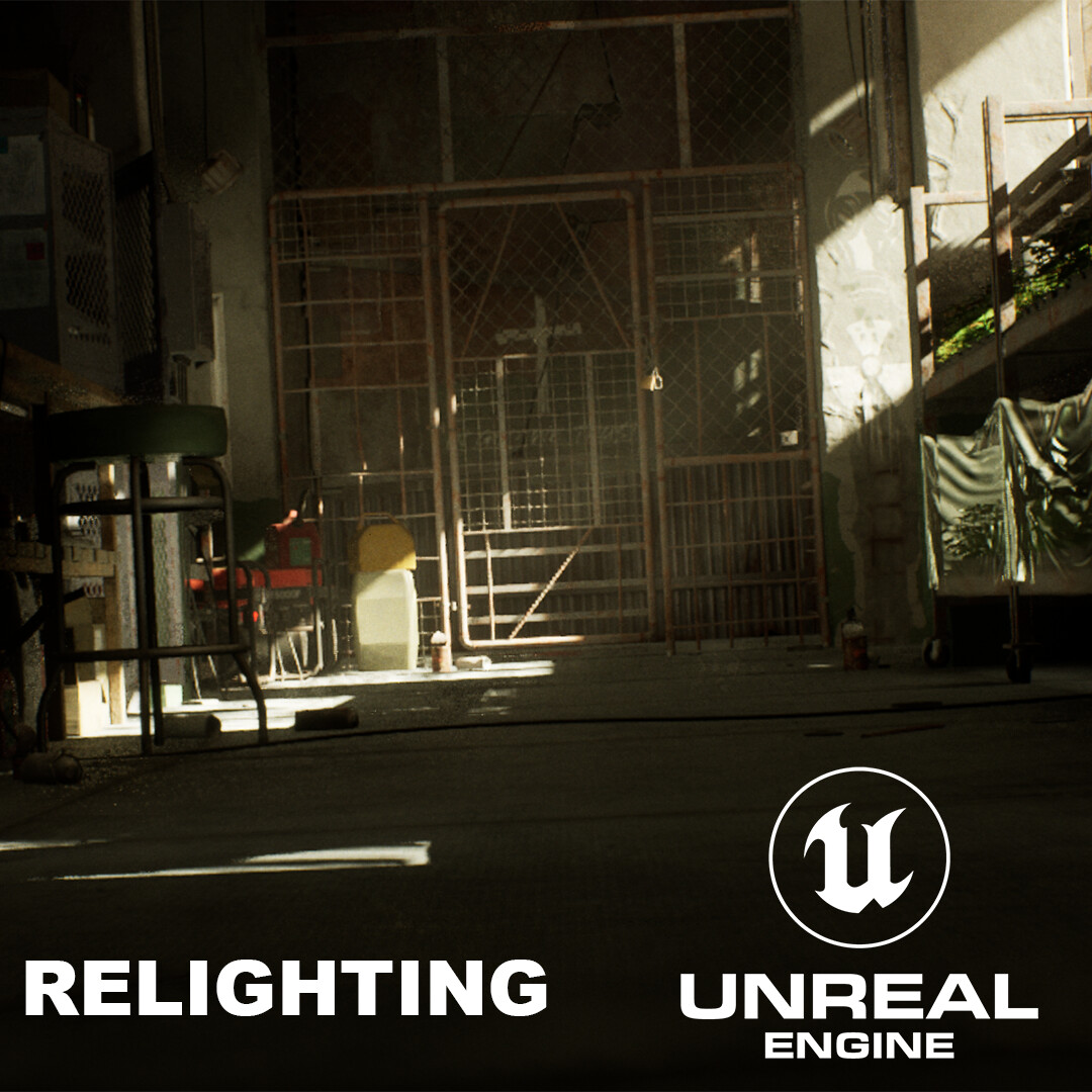 ArtStation - SAFE HOUSE project Relighting