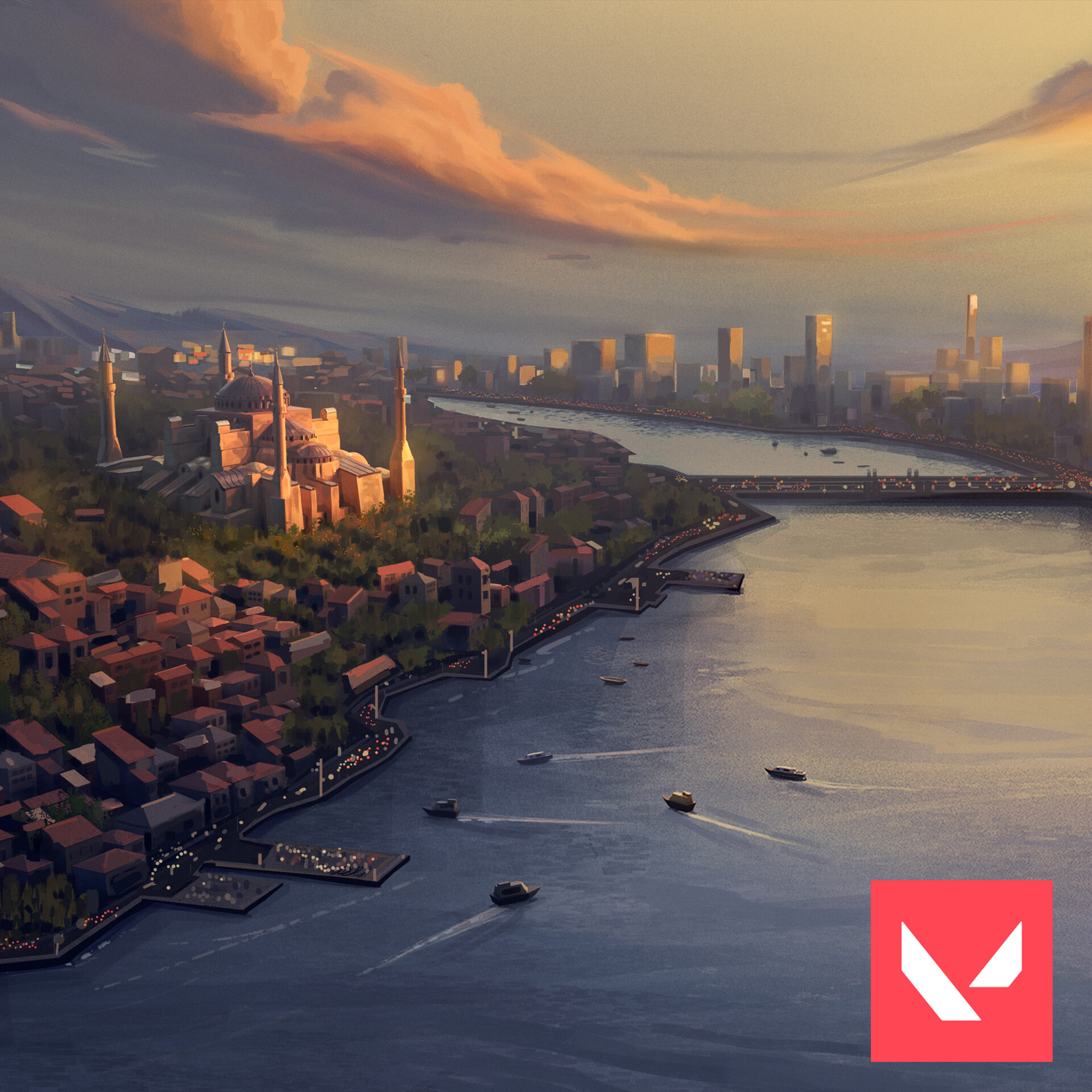 ArtStation - Fade Agent Trailer // VALORANT - Matte Painting