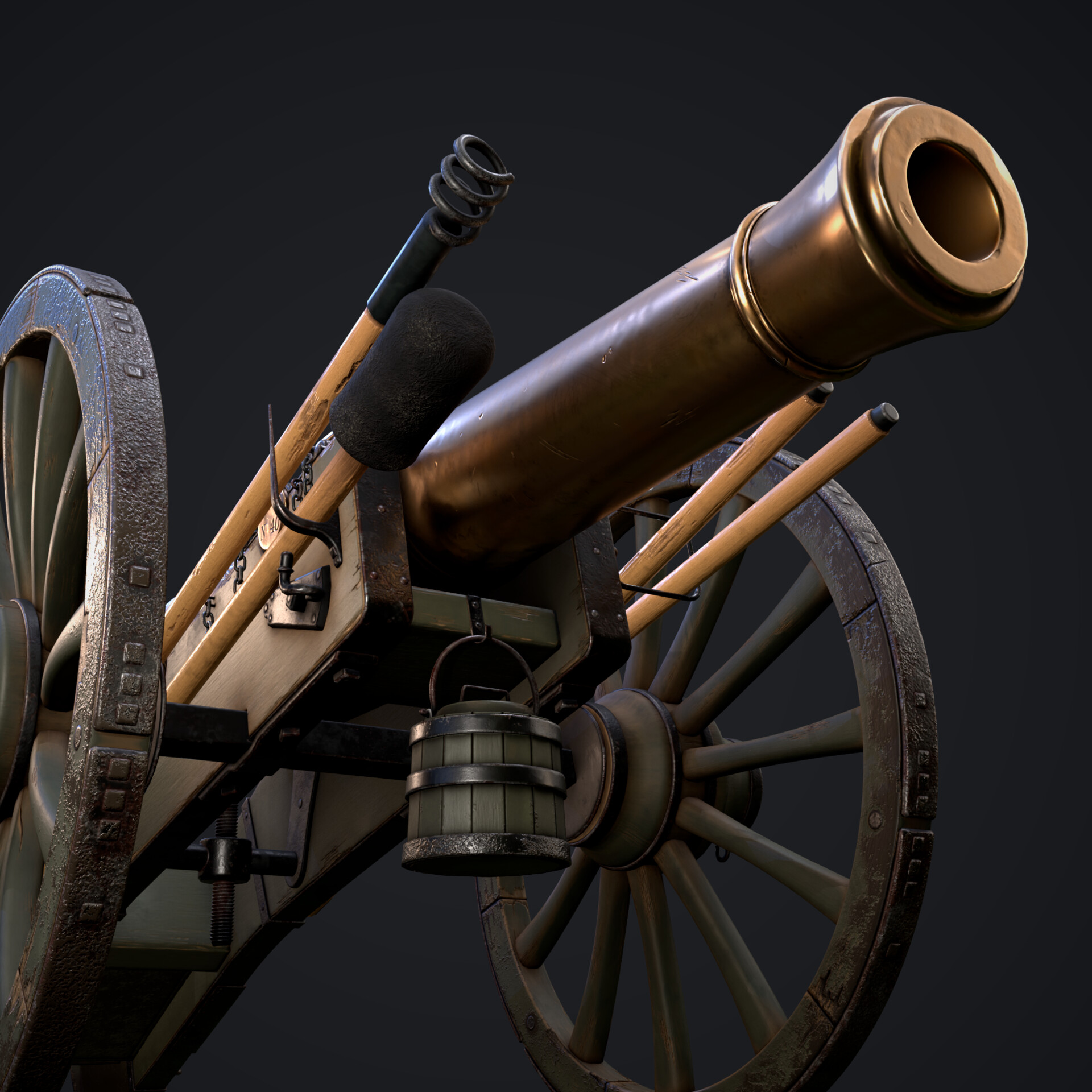 ArtStation - Napoleonic Cannon