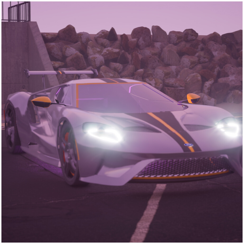 ArtStation - Ford GT Cinematics