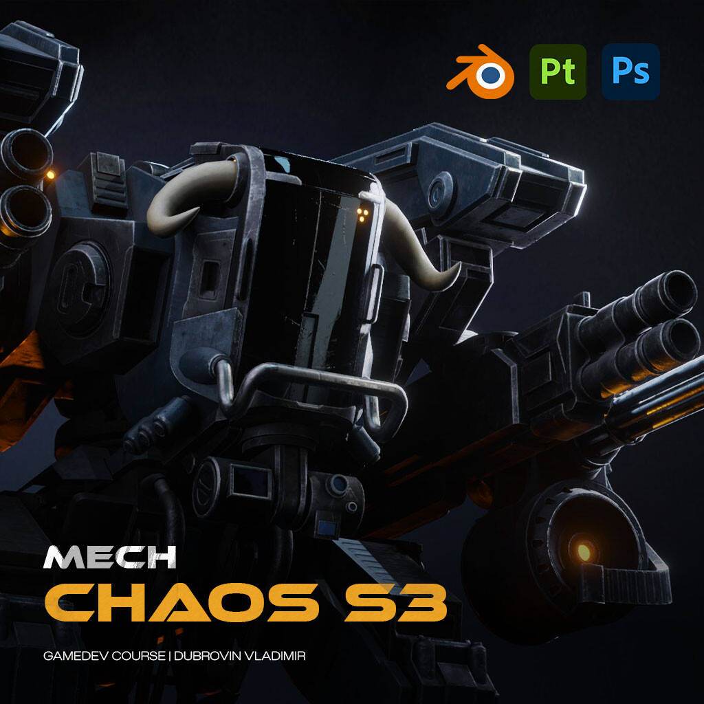 ArtStation - Mech Chaos S3 Gamedev Course