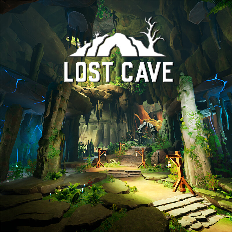 ArtStation - Stylized Lost Cave