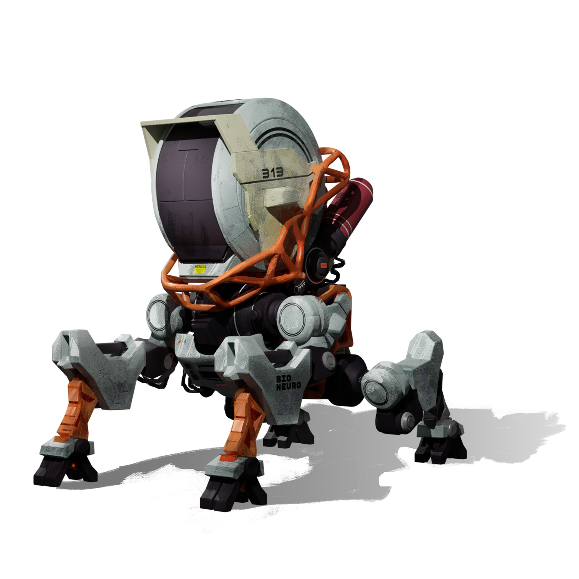 ArtStation - Spider Mech Concept