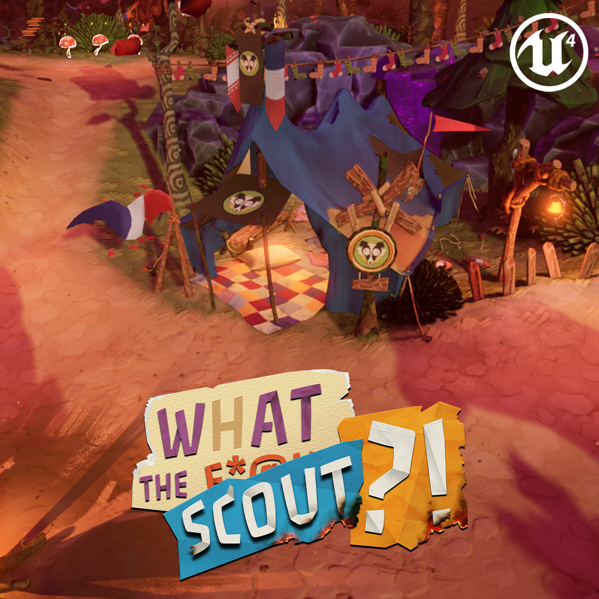 ArtStation - What the Scout!? - Student Game | 3D Environment