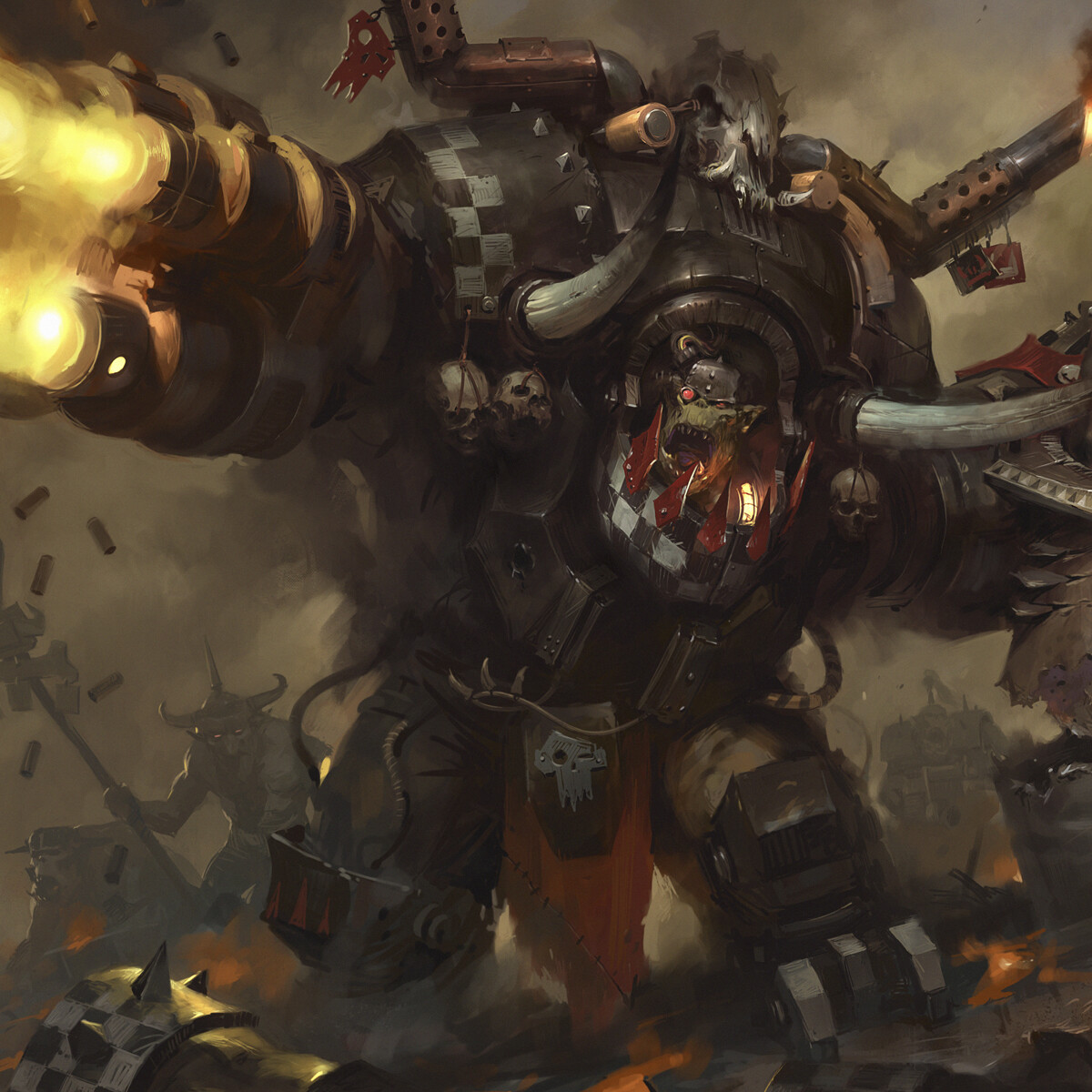 ArtStation - Warhammer 40k - Ghazkull Thraka