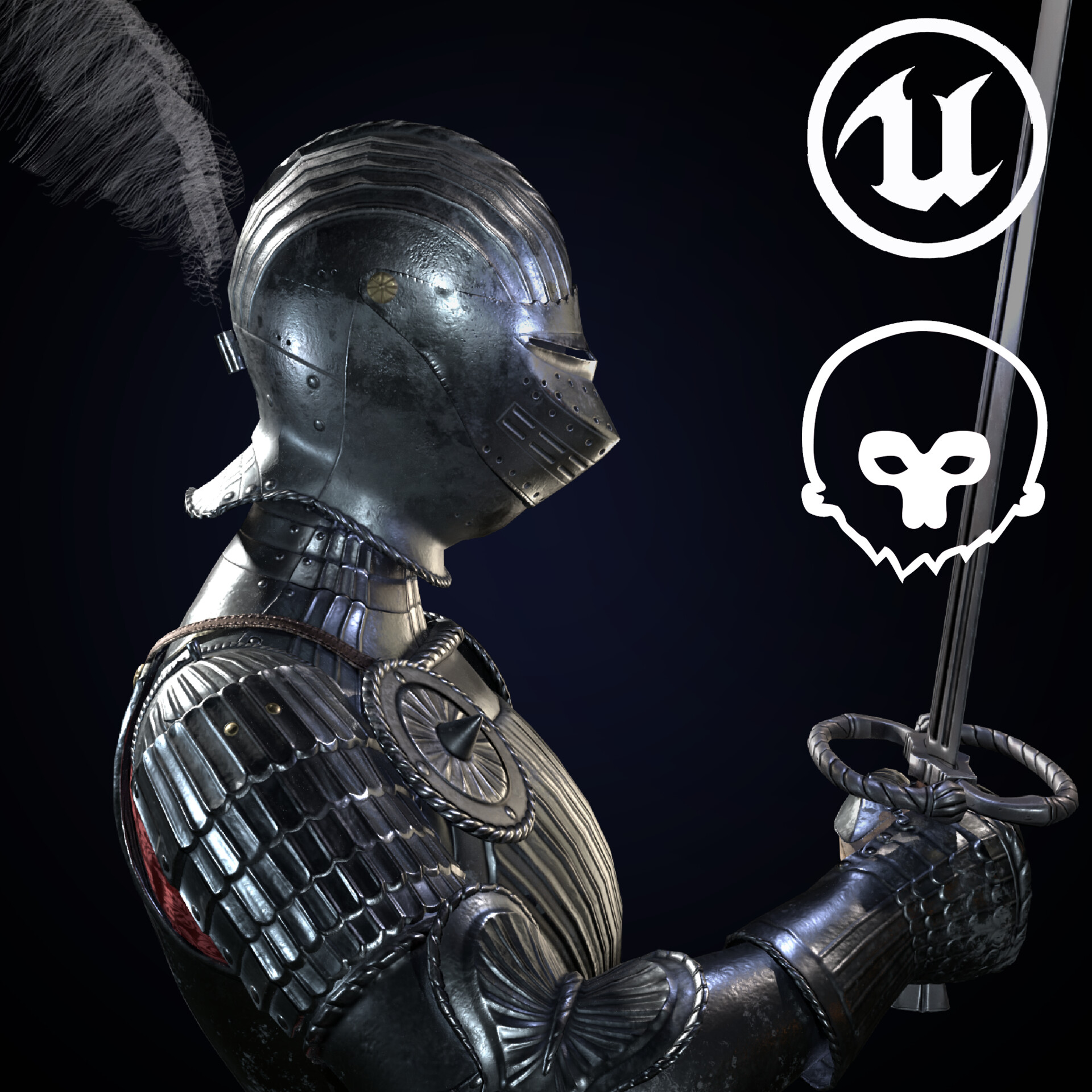 ArtStation - Vanguard Knight (Real-time)