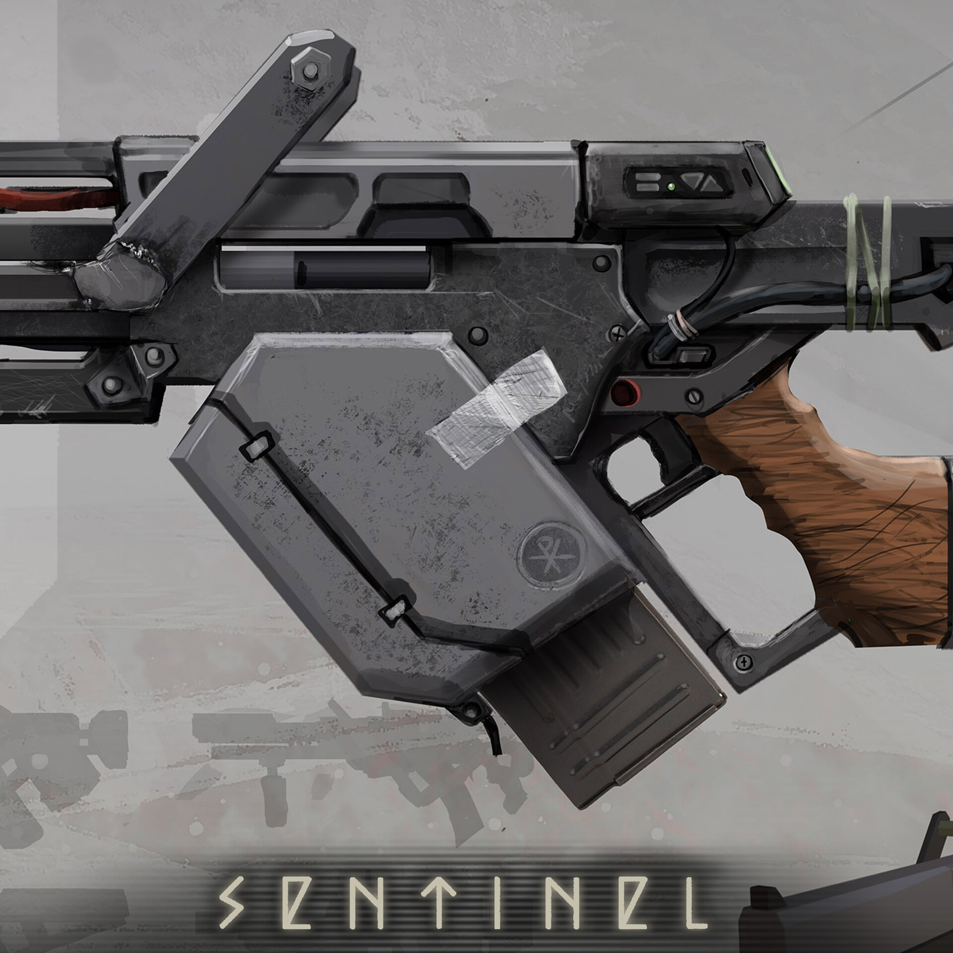 ArtStation - Project Sentinel: Weapon Concepts