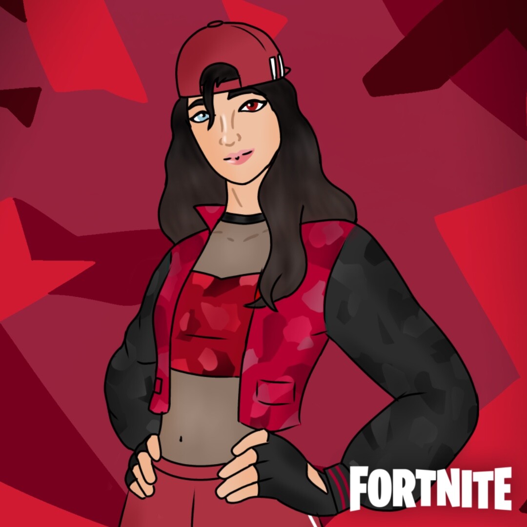 ArtStation - Fortnite Skin Concept | Garnet