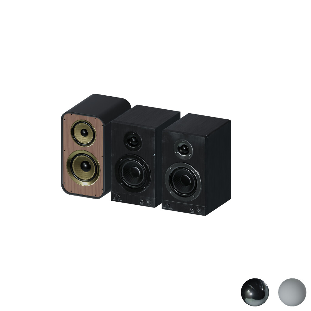 ArtStation - Speaker Set