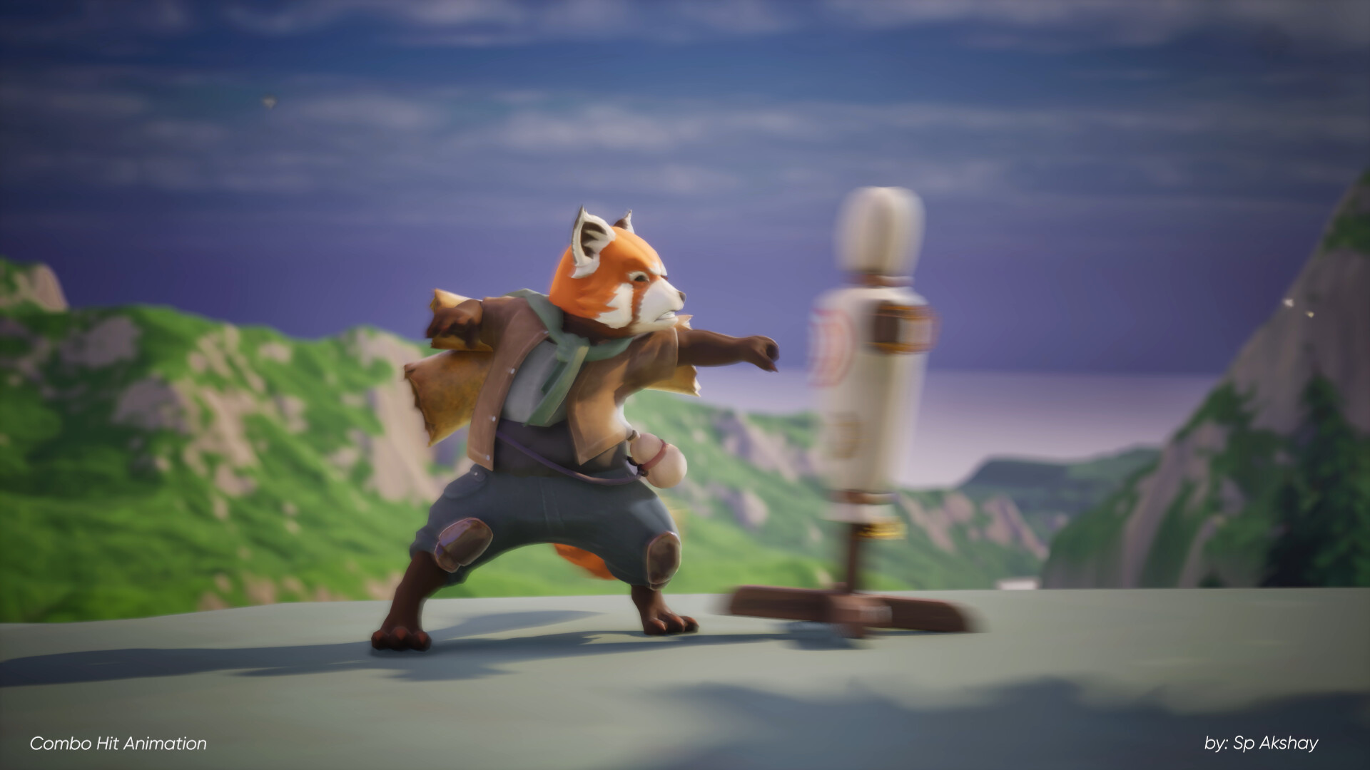 ArtStation - Combo Attack Animation