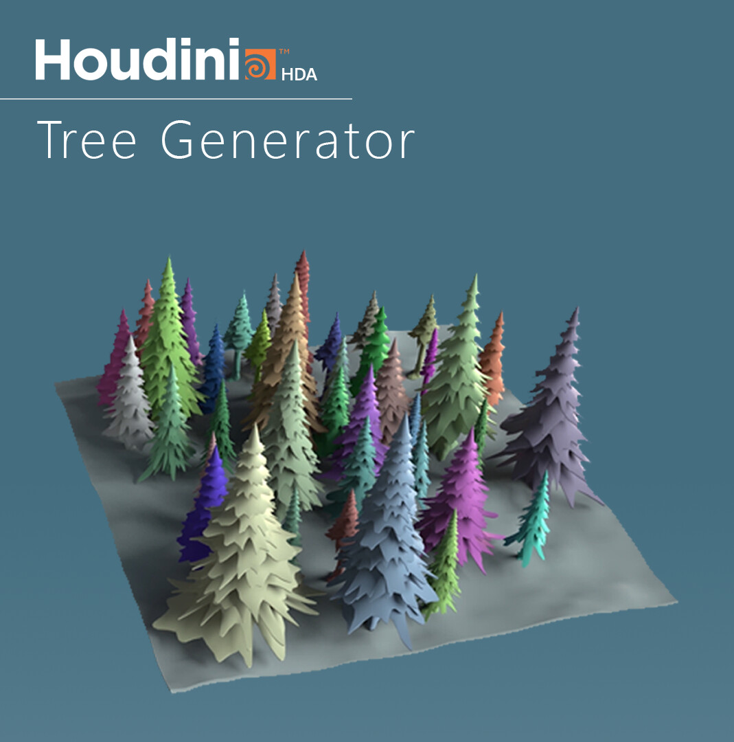 ArtStation - Tree generator