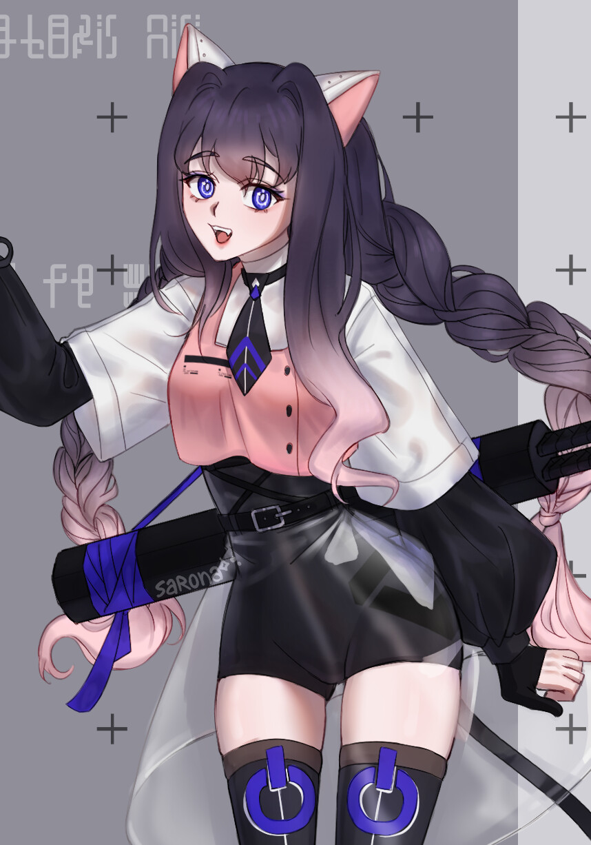 ArtStation - OC design reference - Lin & Aine