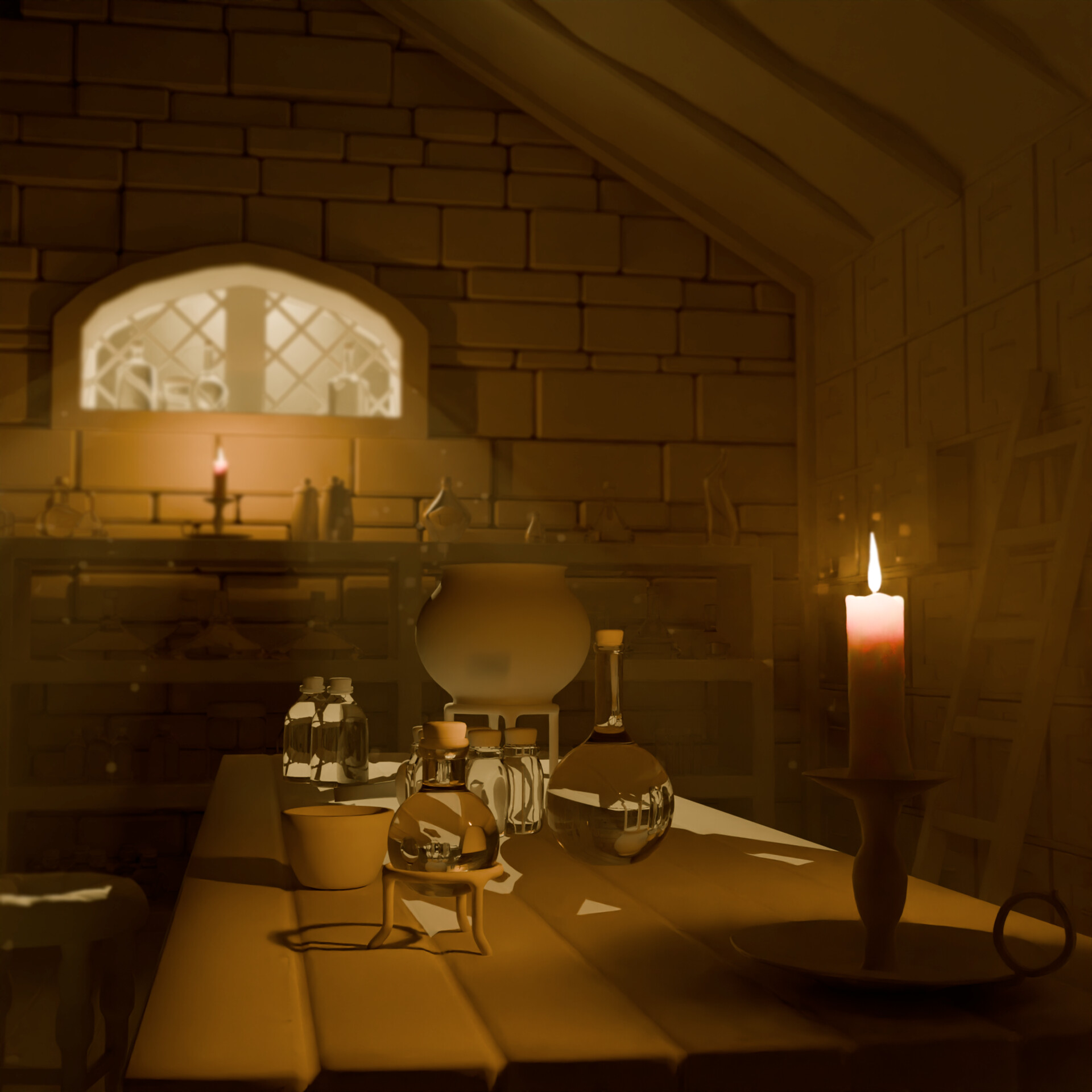 ArtStation - Potions Room