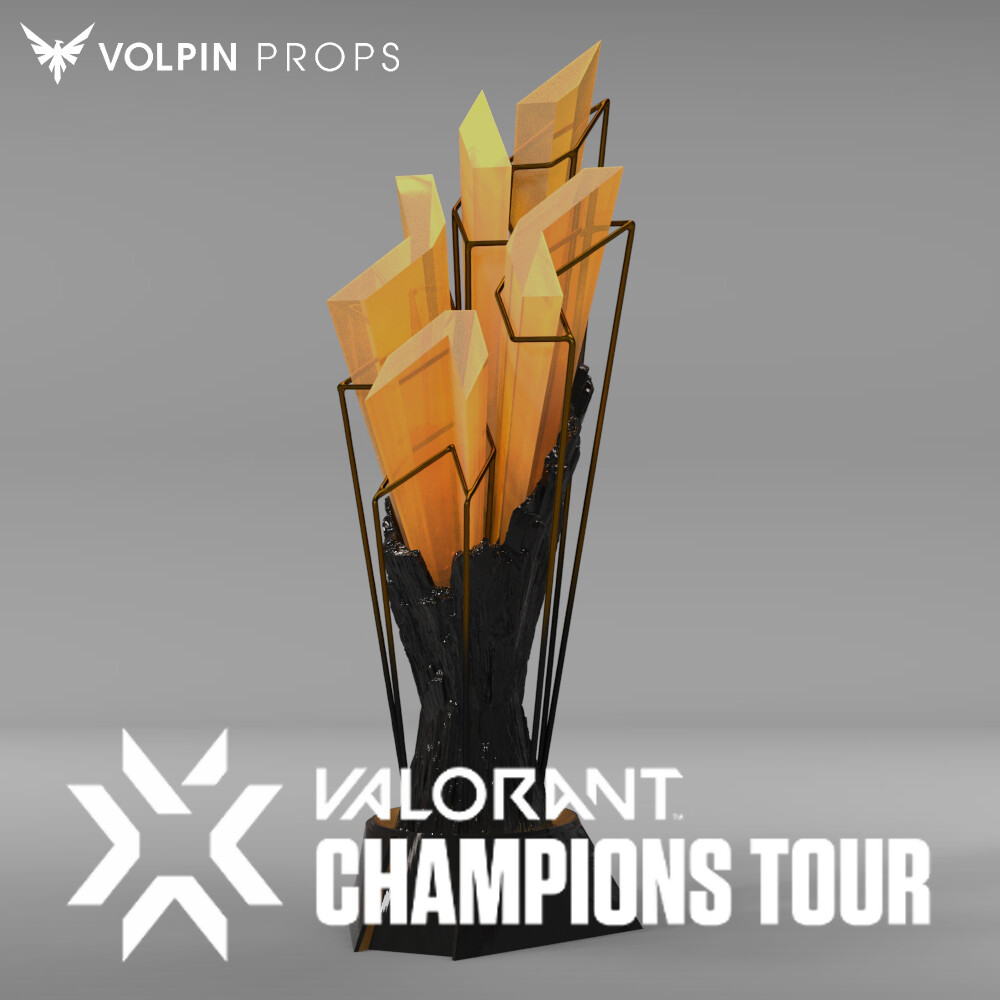 ArtStation - 2022 Valorant Game Changers Championship Trophy