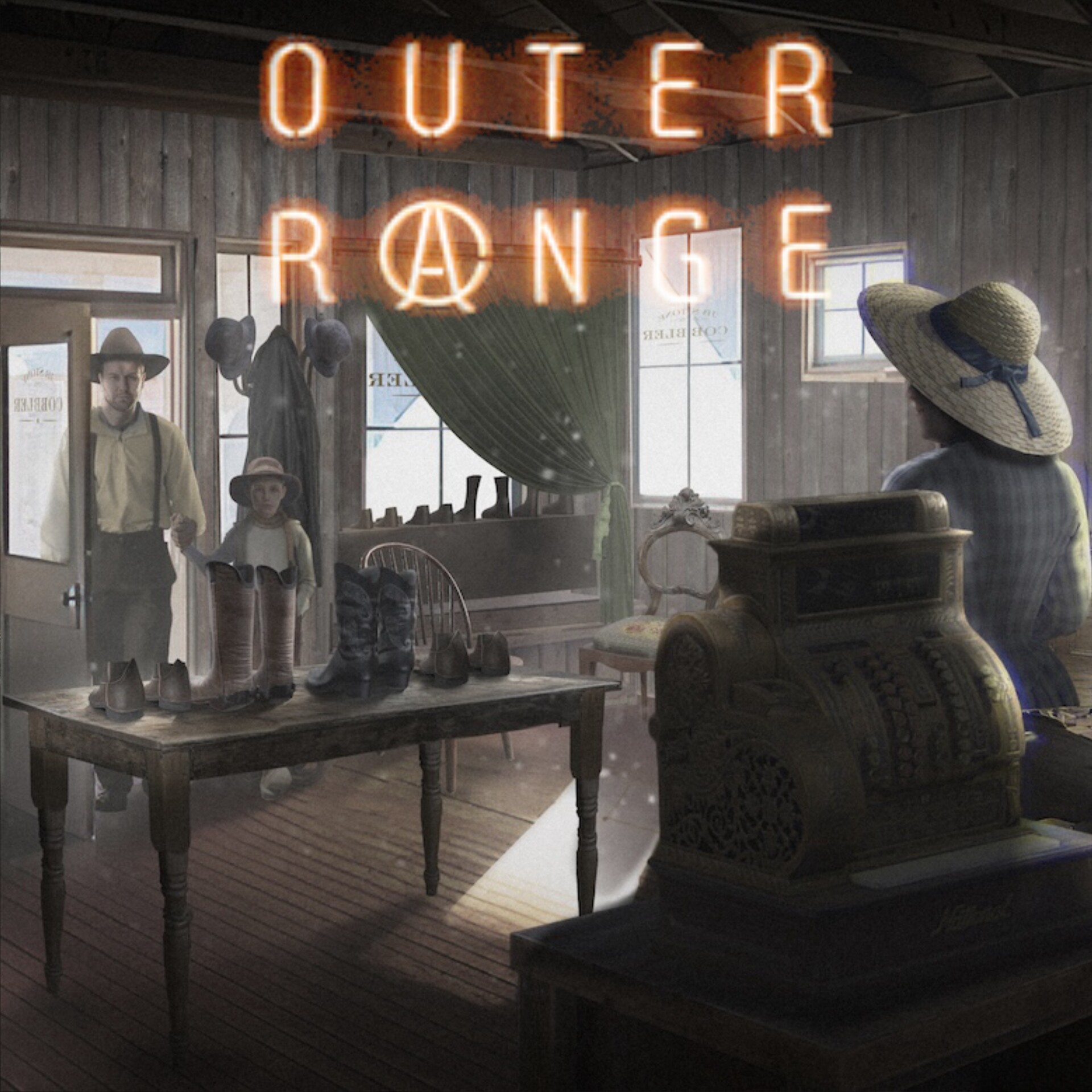 ArtStation - Outer Range S2 - interior of Cobbler’s Shop