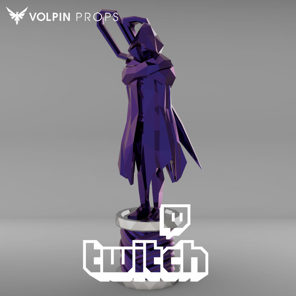 ArtStation - 2022 Twitchcon EU Cosplay Contest Trophy