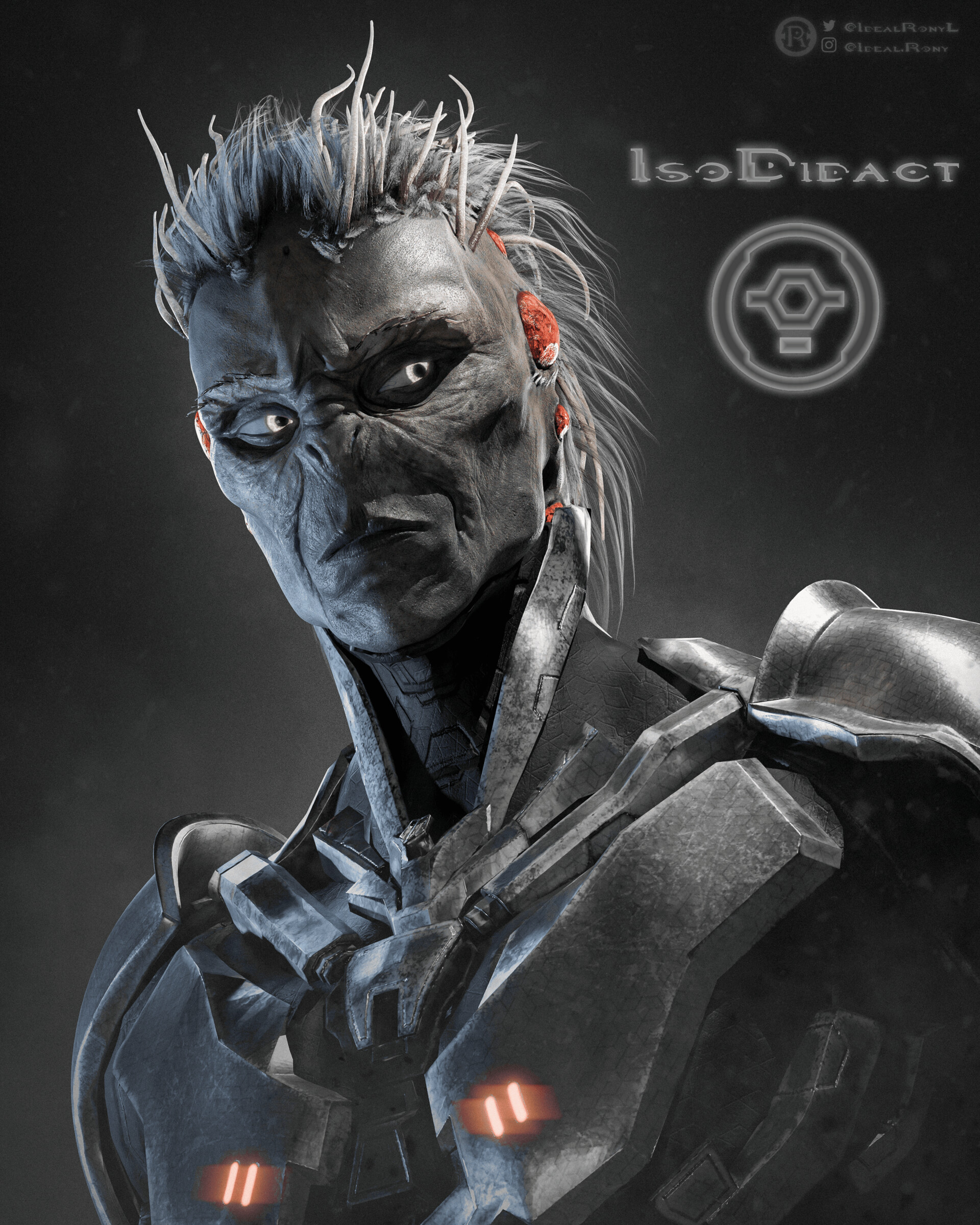 ArtStation - Iso-Didact - 3D Character Model