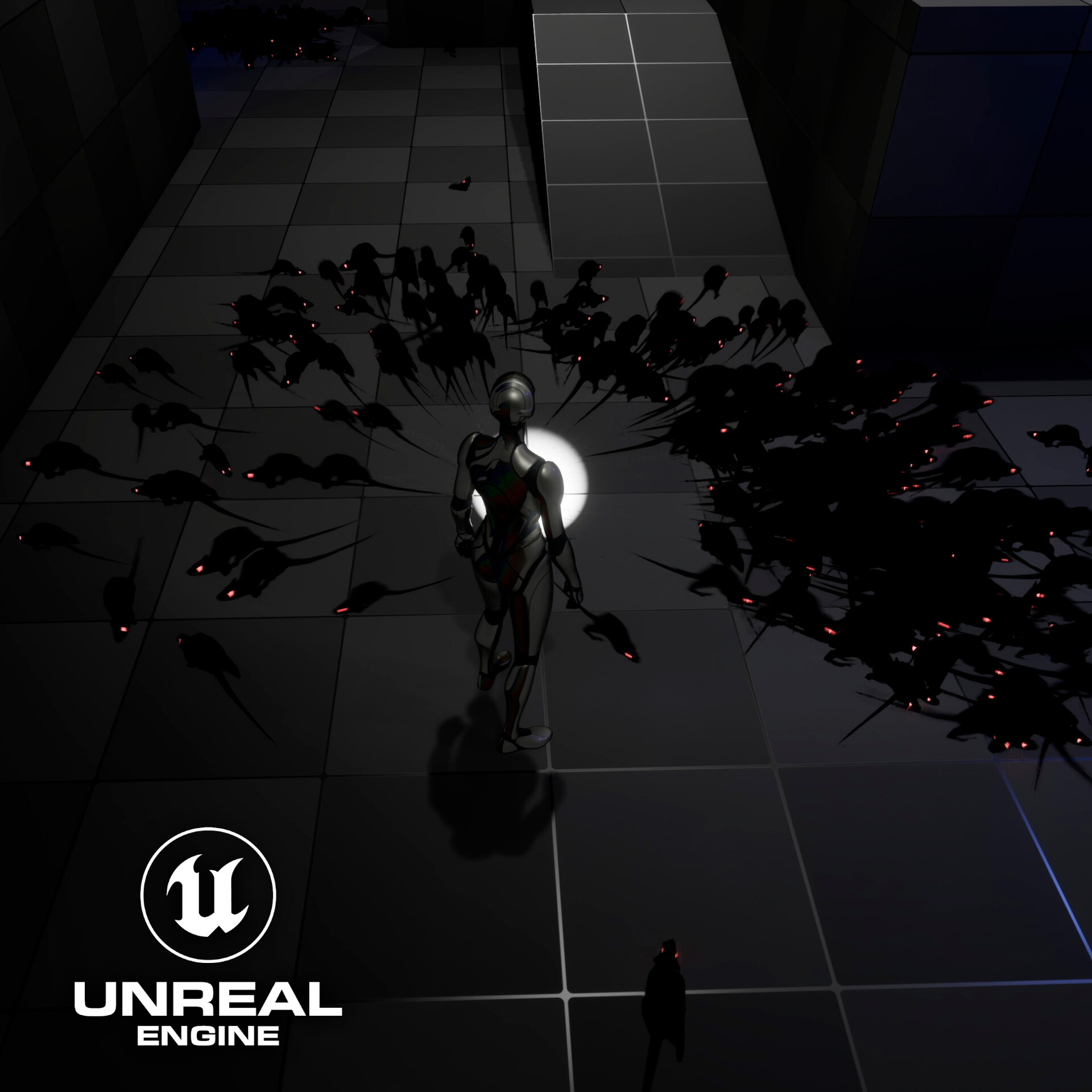 ArtStation - UE5 Niagara Swarm Of Rats Interaction