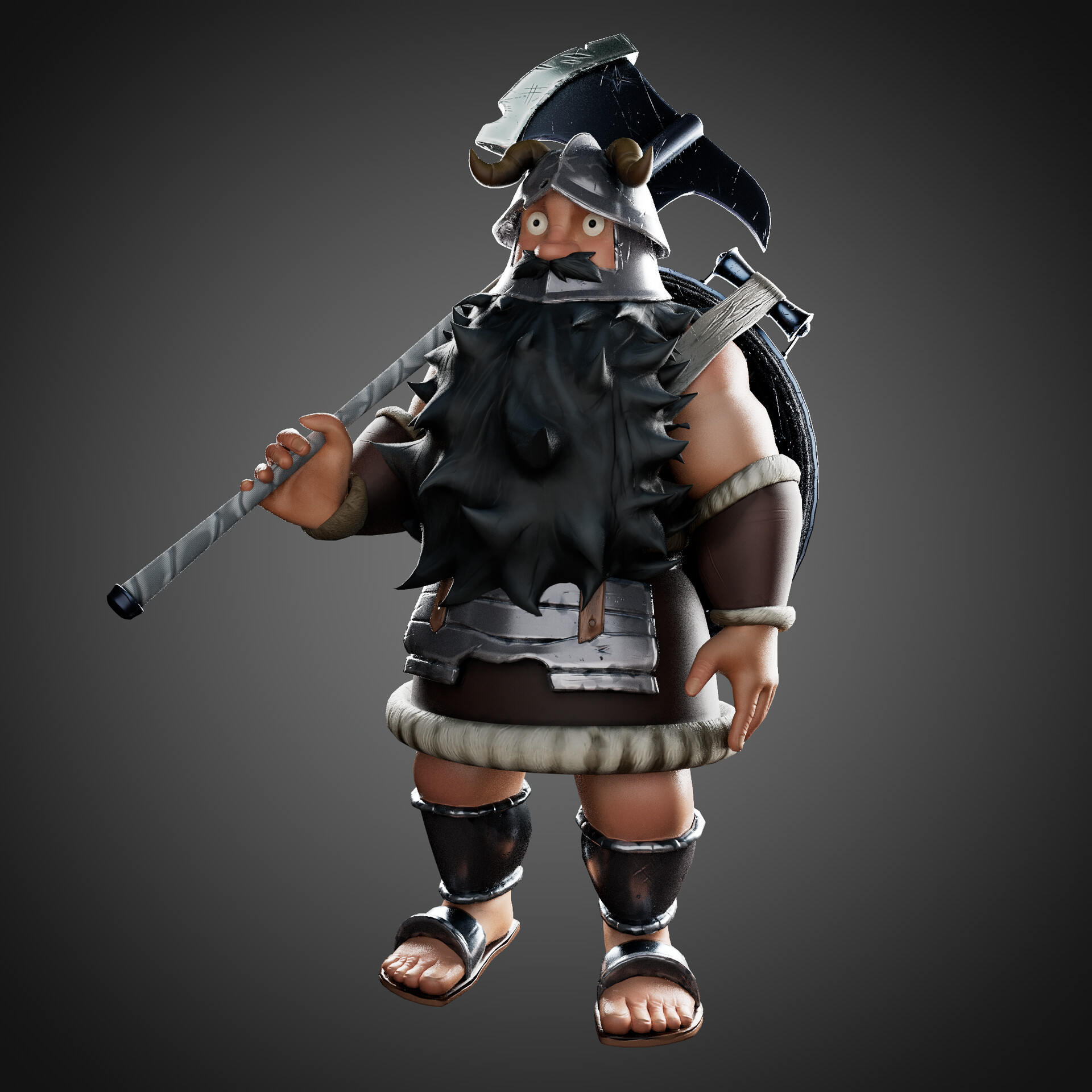 ArtStation - Dungeon Meshi Senshi Fan Model