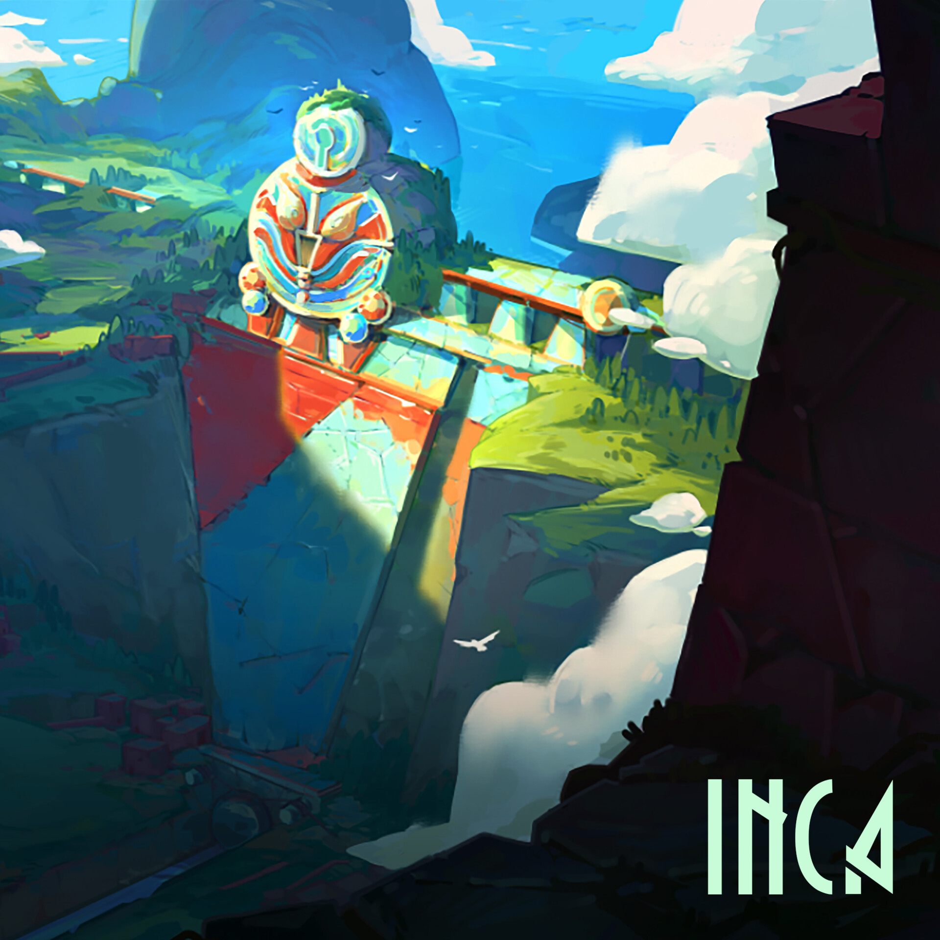 ArtStation - Inca hydro barrage