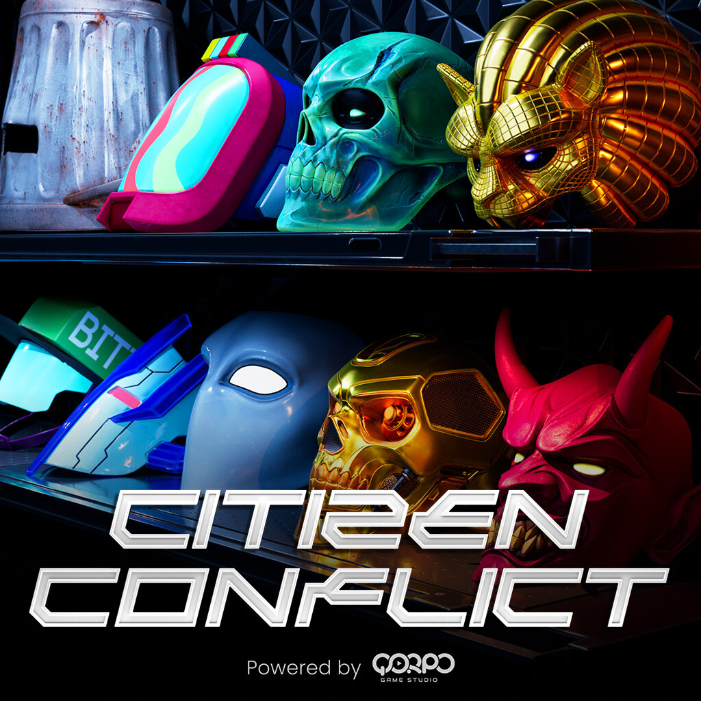 ArtStation - Citizen Conflict - Masks
