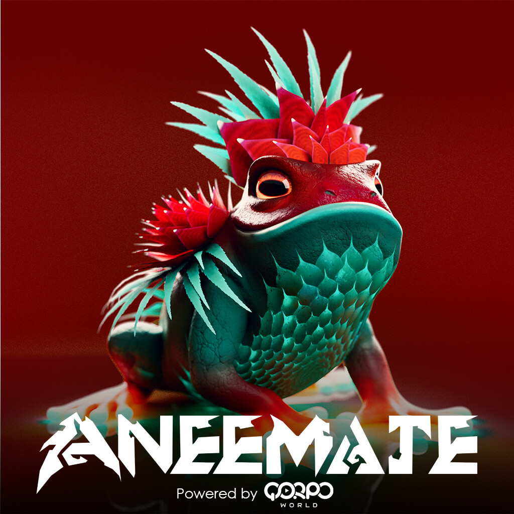 ArtStation - Aneemate - Fiore Frog