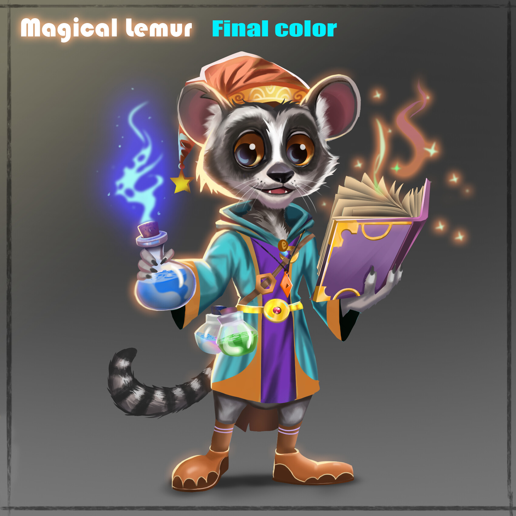 ArtStation - Wizard Lemur