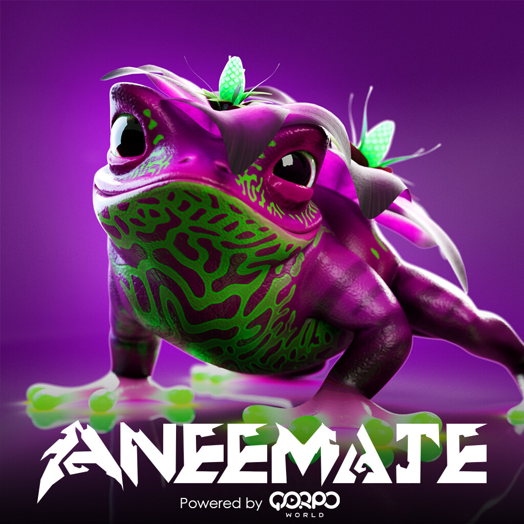 ArtStation - Aneemate - Fiopi Frog