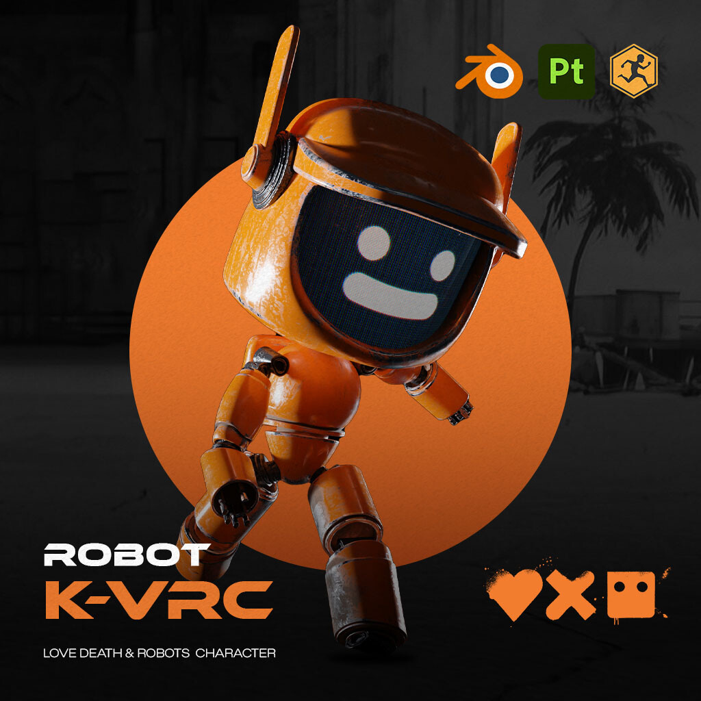 ArtStation - Love Death & Robots K-VRC Character