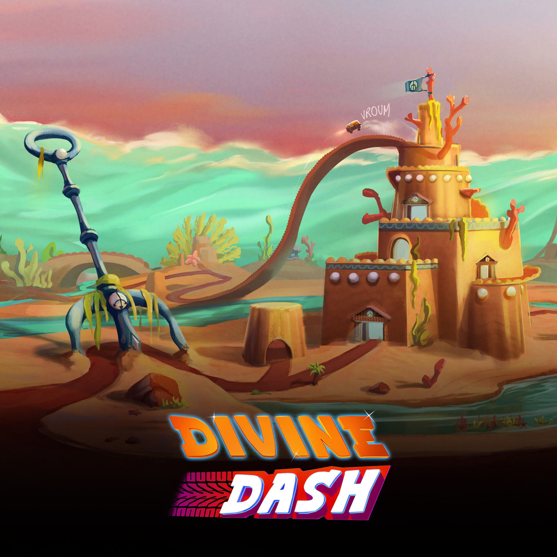 ArtStation - Poseidon Castle - Divine Dash