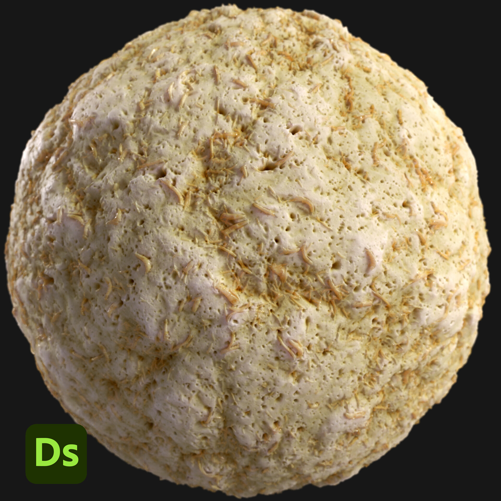 ArtStation - 038_Casu_Martzu (Italian cheese with worms)