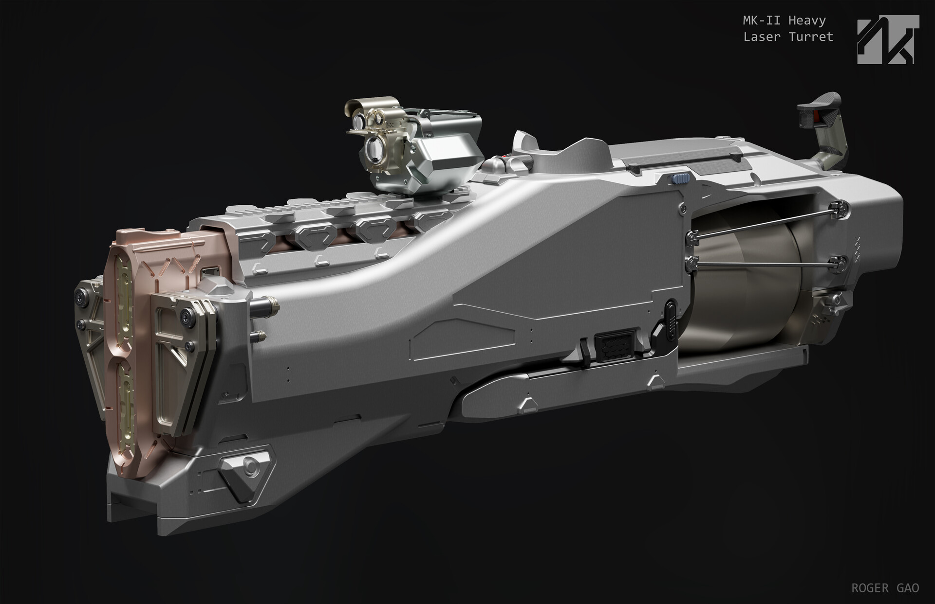 ArtStation - Laser Turret